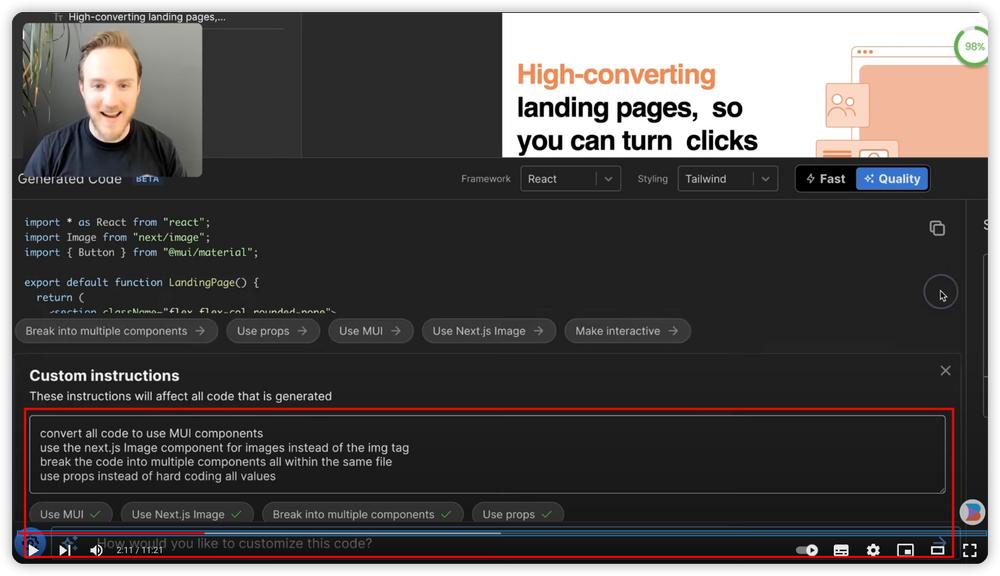 一鍵生成：用 AI 將 Figma 設計稿直接生成可維護的程式碼